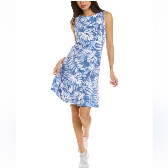 Tommy Bahama | Dresses | Tommy Bahama Darcy Palm Leaves I Beleaf In You Sheath Dress In Navy ...